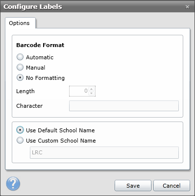 Using Generate Barcodes