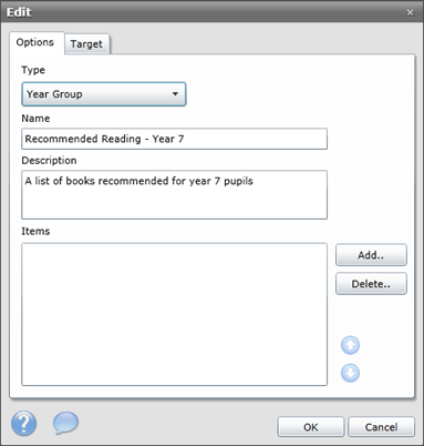 Creating a Reading List